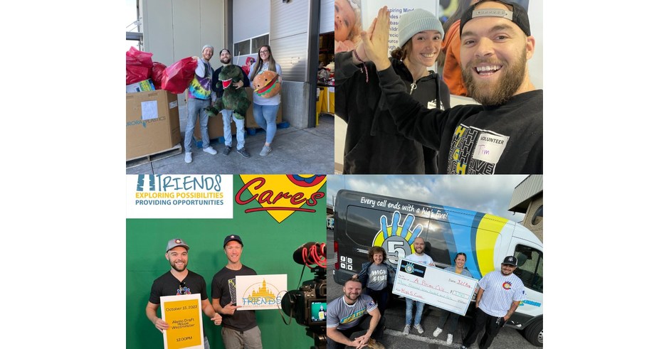 High 5 Plumbing showcases Christmas spirit year-round with High 5 Cares