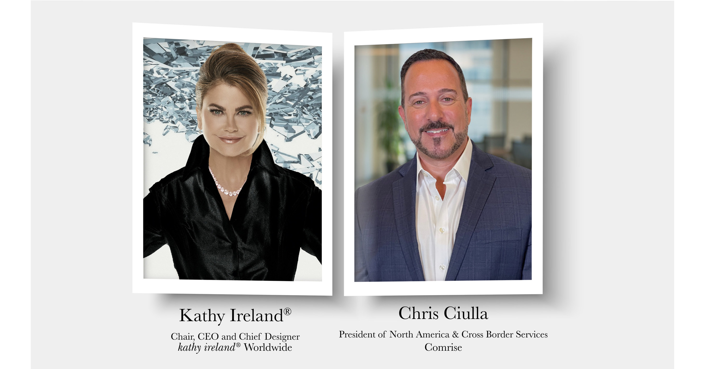 Comrise Announces New Collaboration with kathy ireland® Worldwide