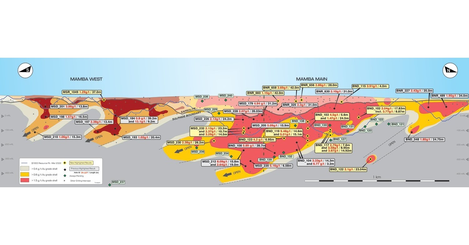 B2Gold Announces Exploration Drilling Results from the Fekola Complex ...