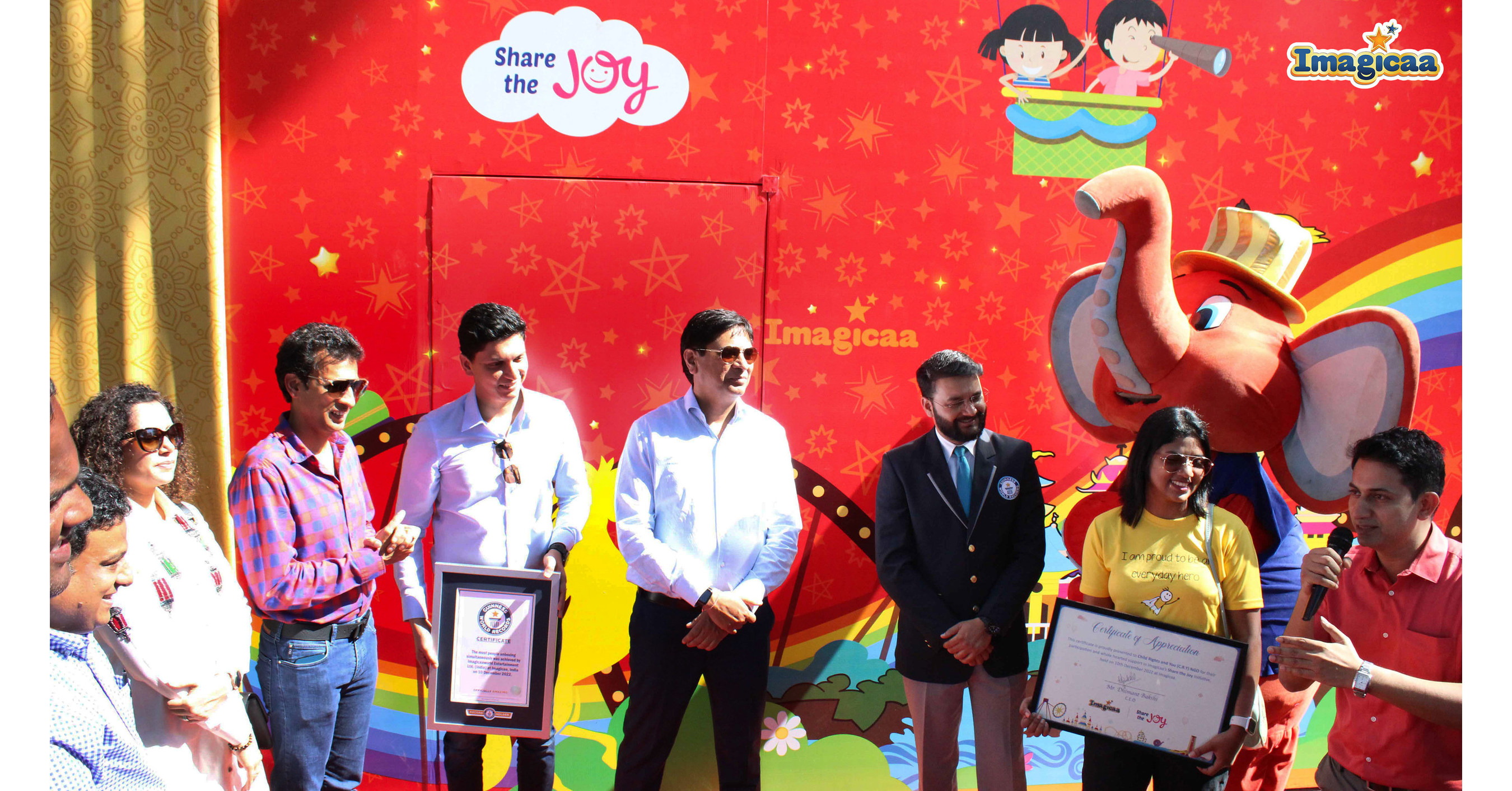 Imagicaa 'Share The Joy' Initiative Sets New Guinness World Records ...