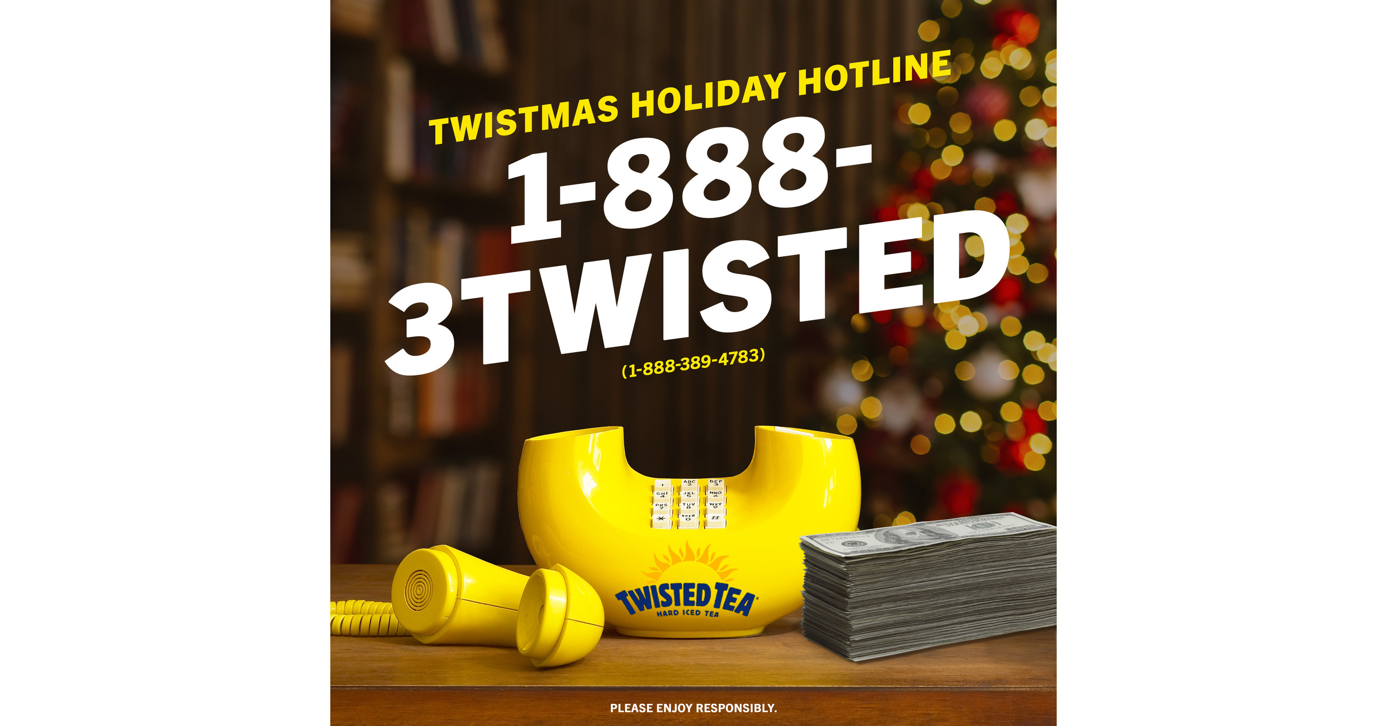 Twisted Tea Hard Iced Tea Launches Twistmas Hotline to Offer Fans ...