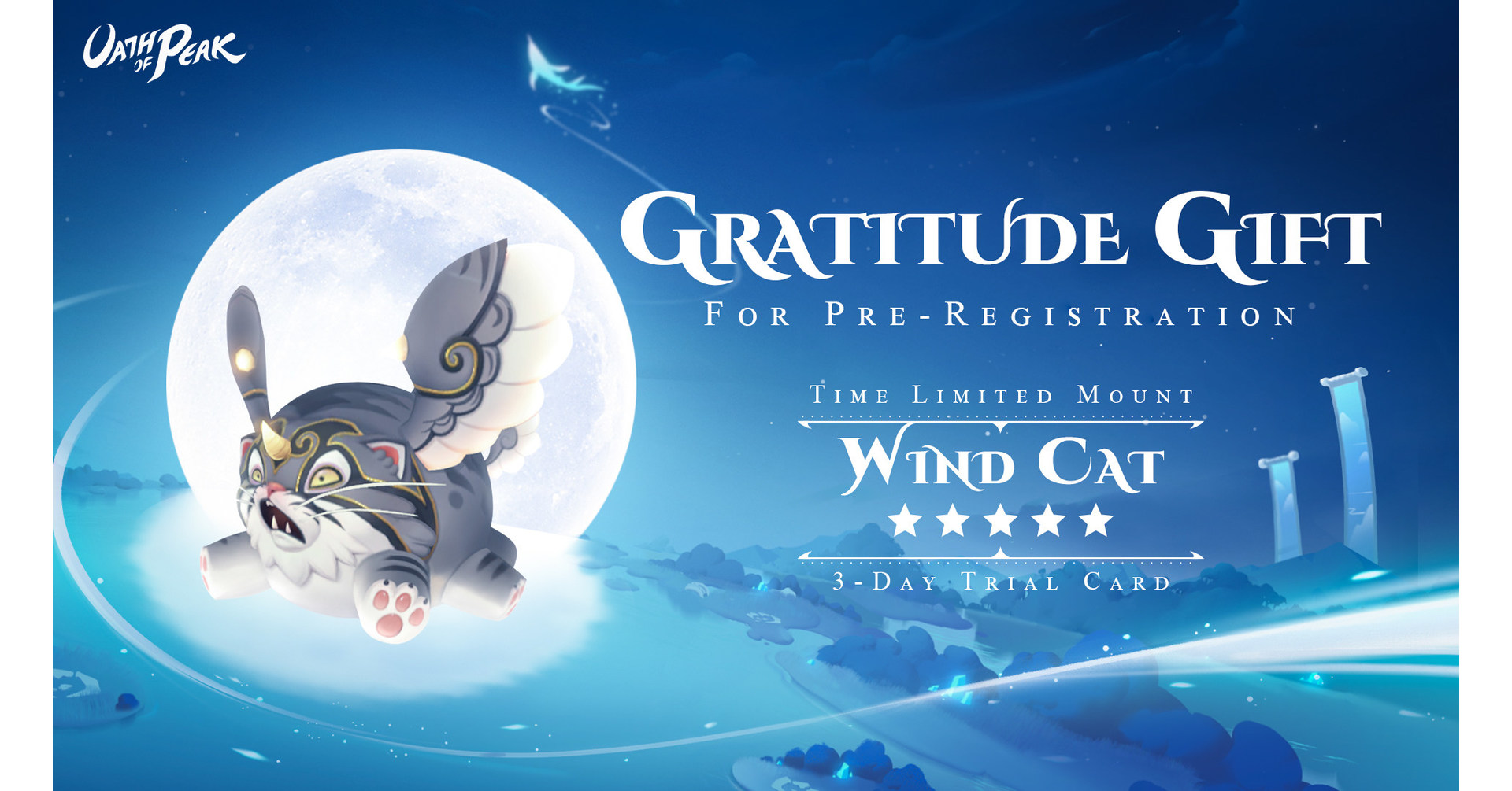 Oath of Peak, an oriental fantasy MMORPG, now opens its pre ...