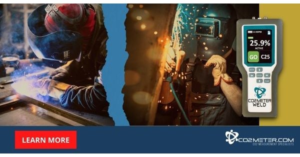 CO2Meter Releases Portable Welding Gas Analyzer