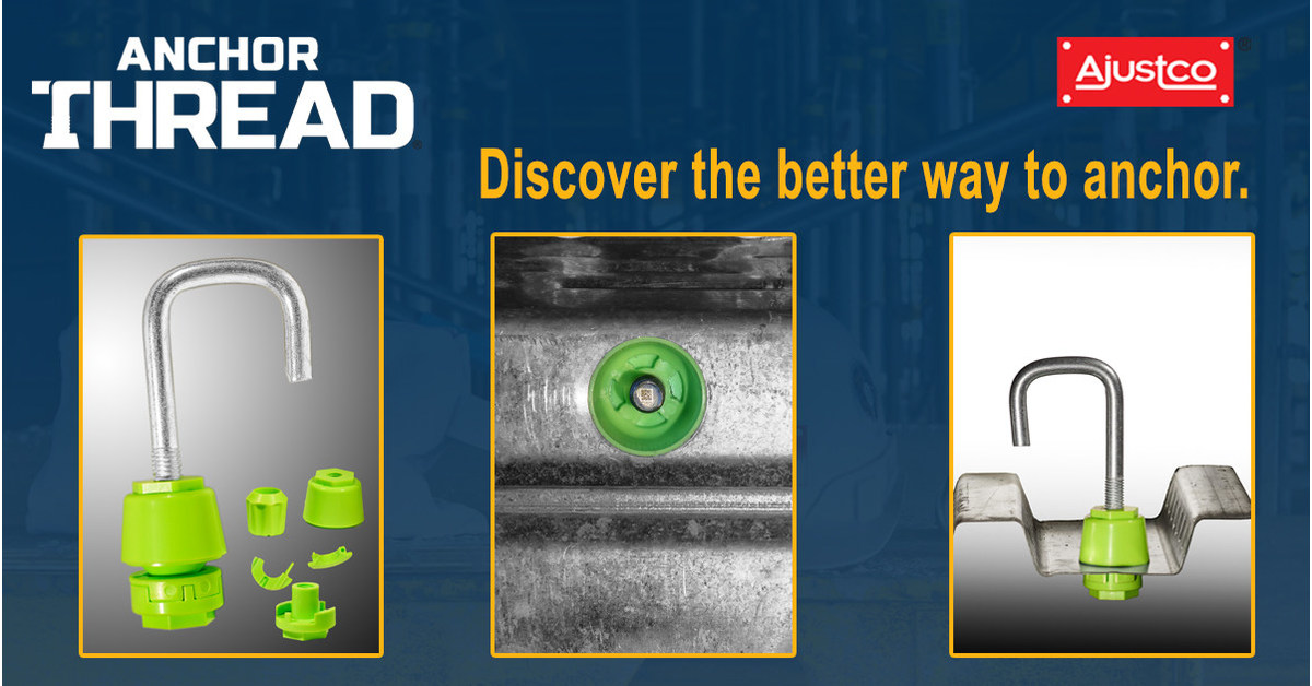 Ajustco Launches New Metal Pan Deck Anchor Thread