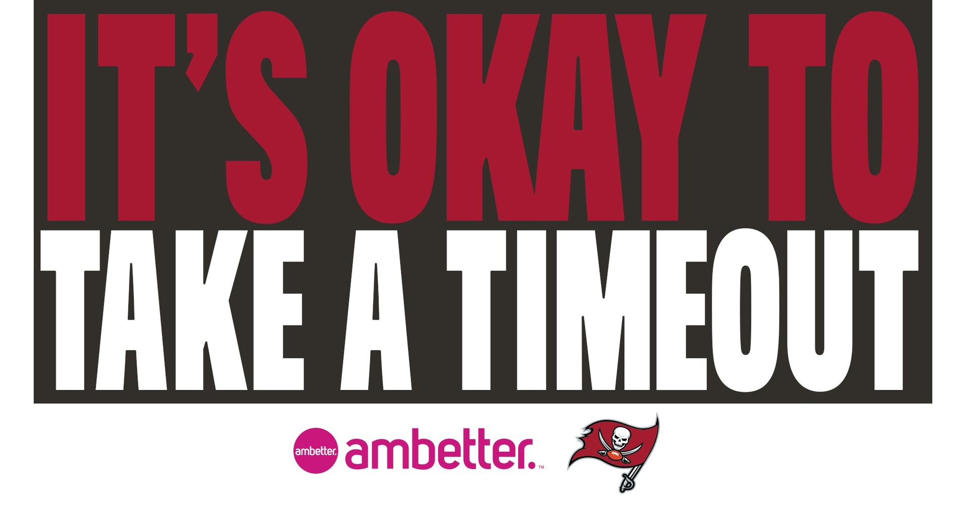 It's OK to Take a Time-Out: Tampa Bay Buccaneers and Ambetter from ...