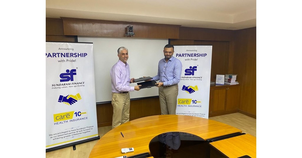 Sundaram Finance Ltd. and Care Health Insurance enter into corporate ...