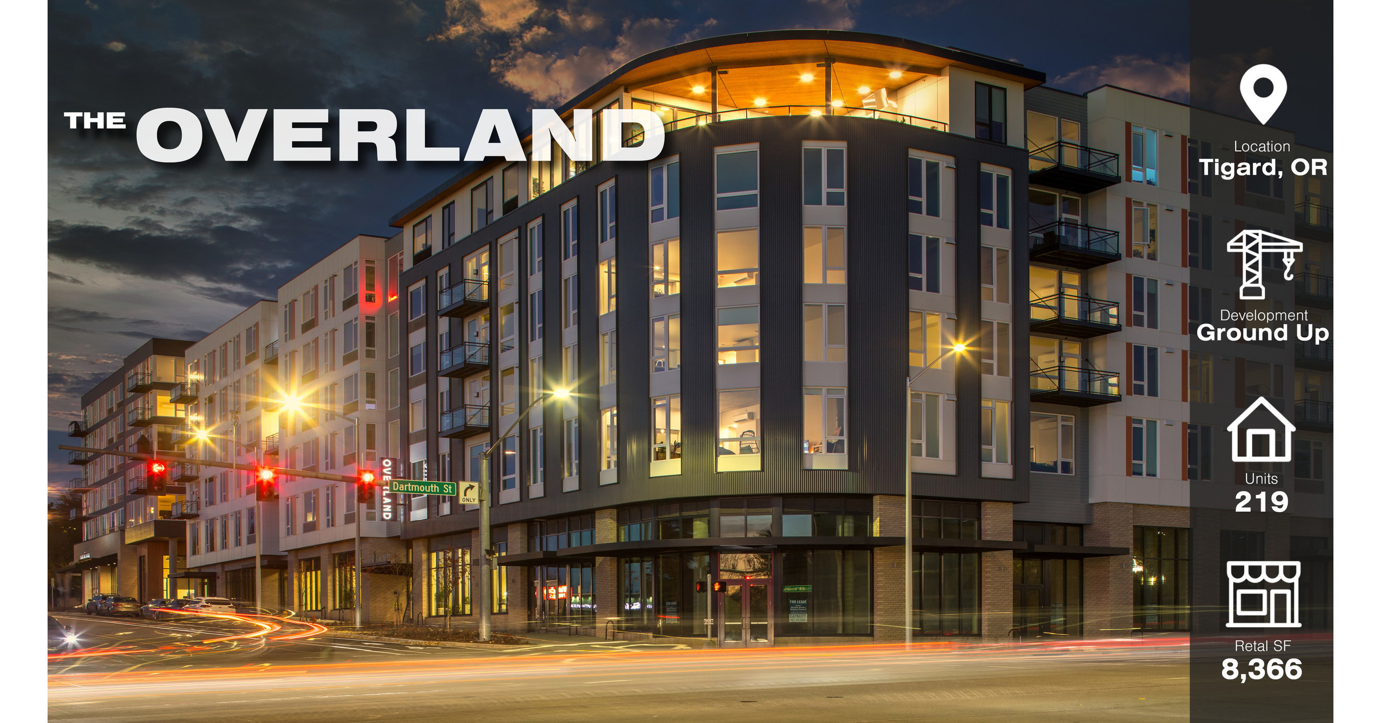 SKB Delivers the Overland: A Ground Up Mixed-Use Development in Tigard