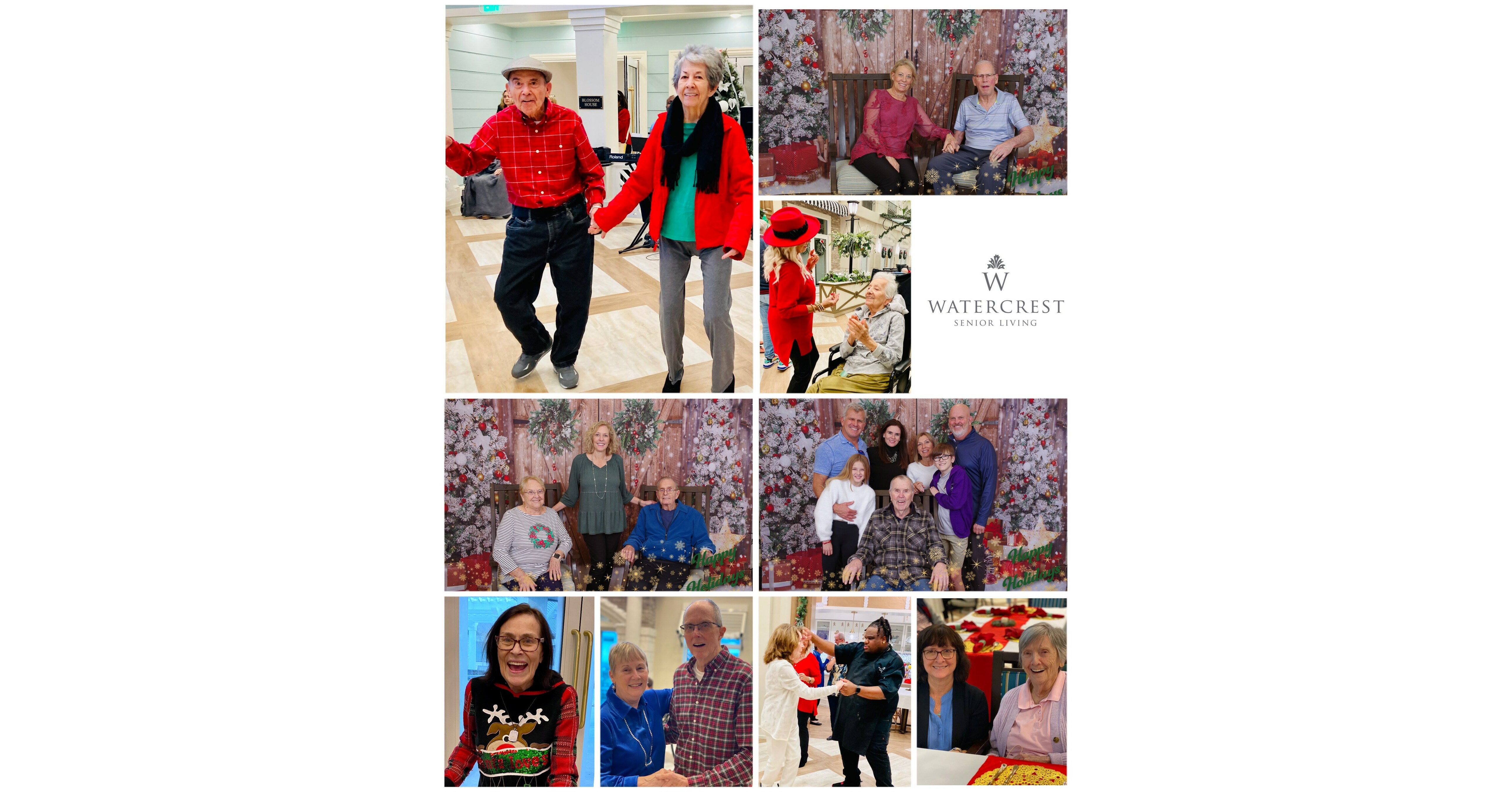 Residents are Rocking Around the Christmas Tree at Watercrest Santa ...