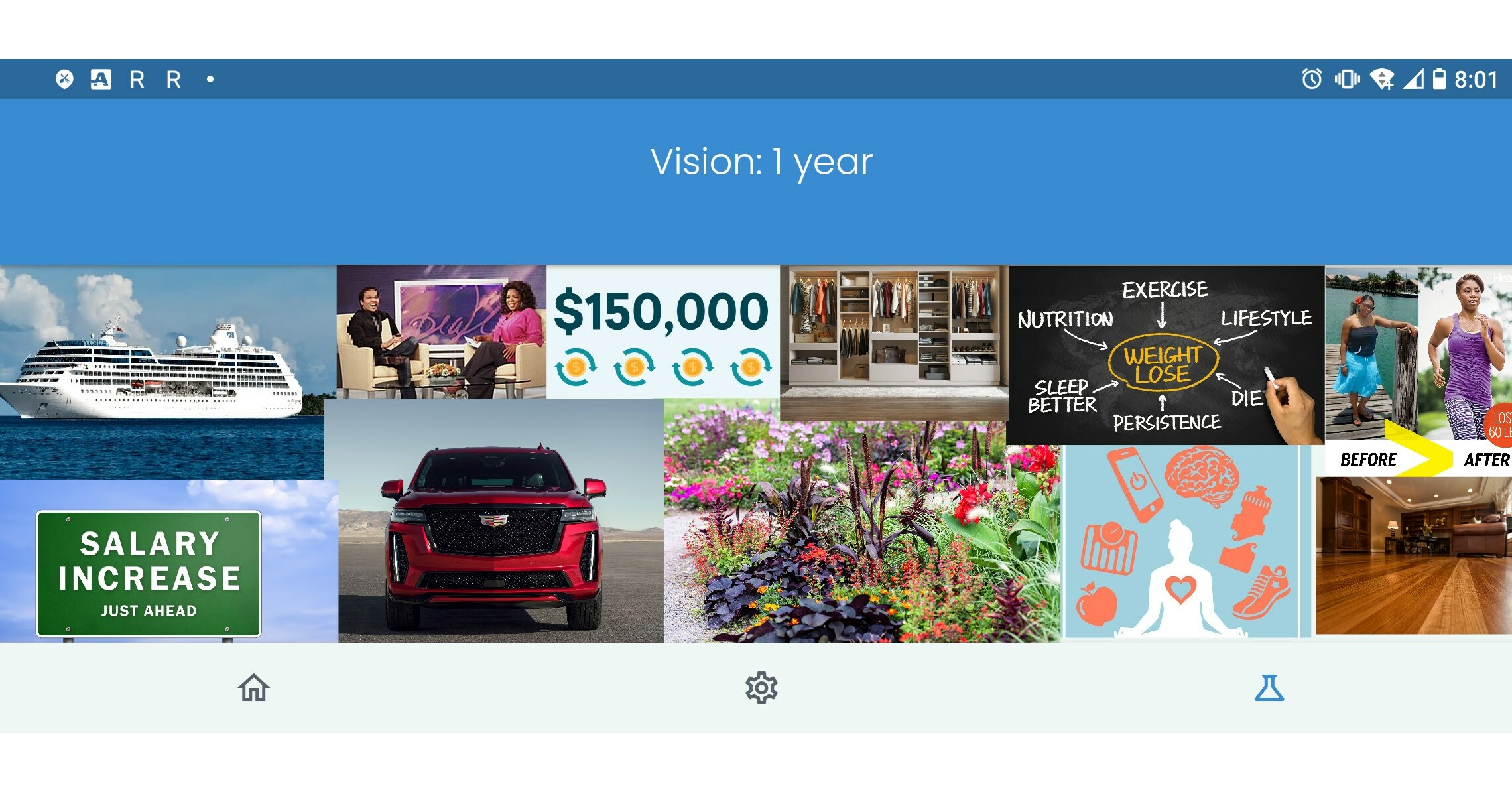 Skip New Year Resolutions! Use Life Culture Audit Vision Board App to ...