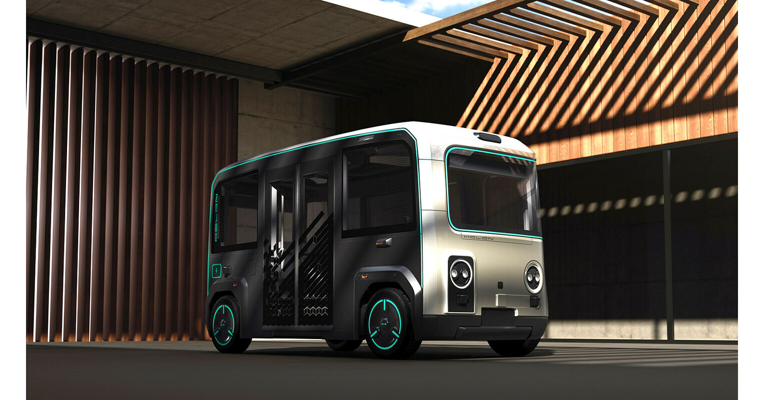 The autonomous mover for everyone: World premiere of HOLON vehicle at ...