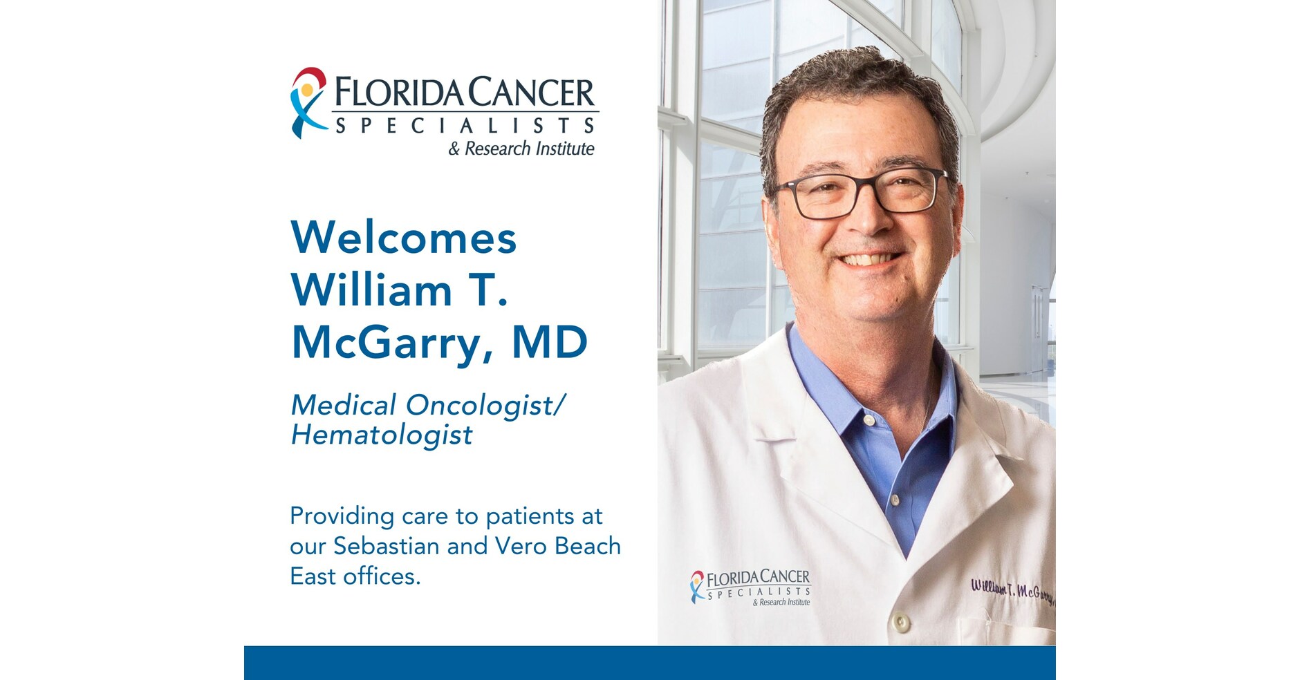 Florida Cancer Specialists & Research Institute Welcomes Indian River ...