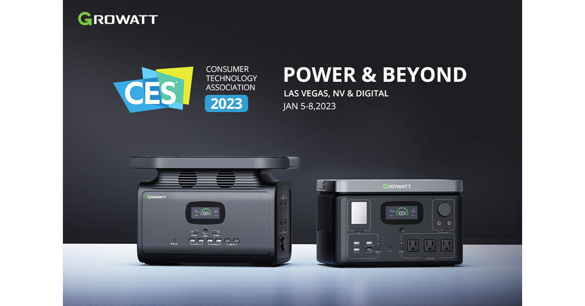 Growatt Shines CES 2023 with Two Vital Reveals