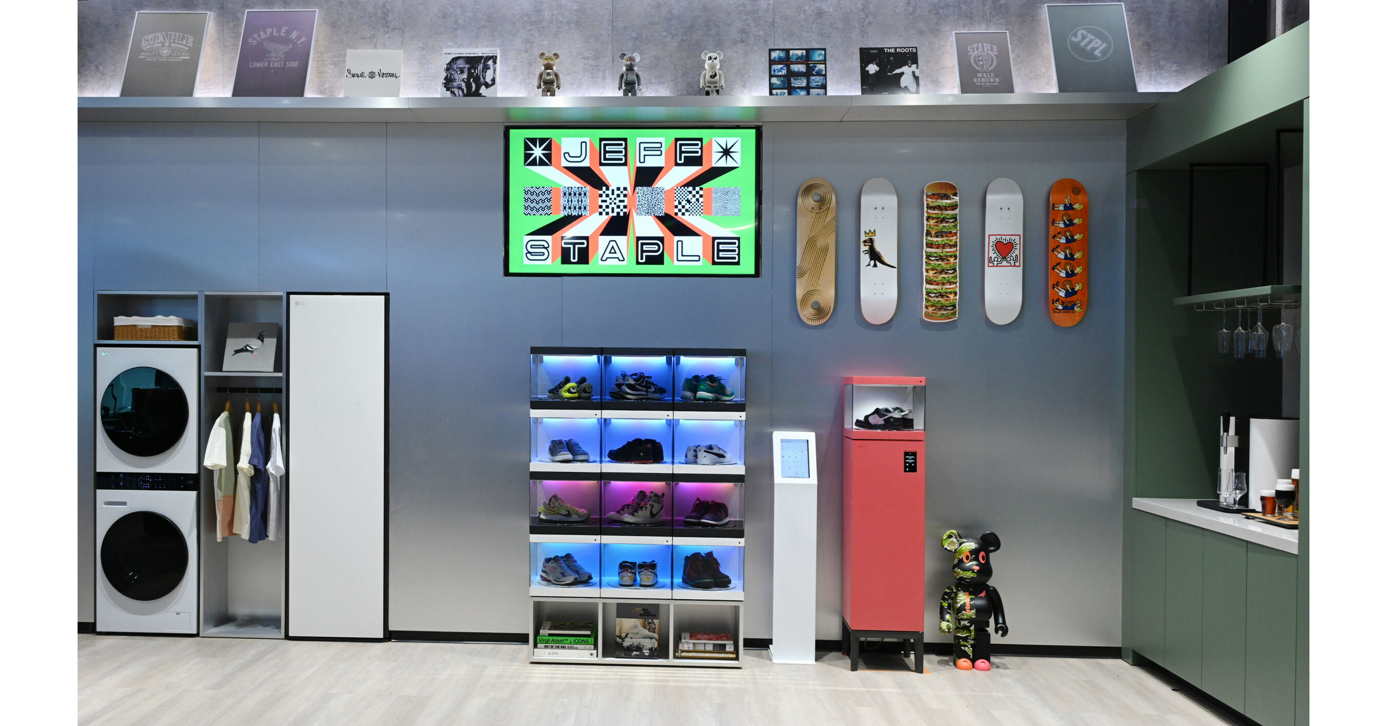 LG AND JEFF STAPLE SHOWCASE NEW LIFESTYLE TRENDS IN THE CREATOR'S ROOM ...