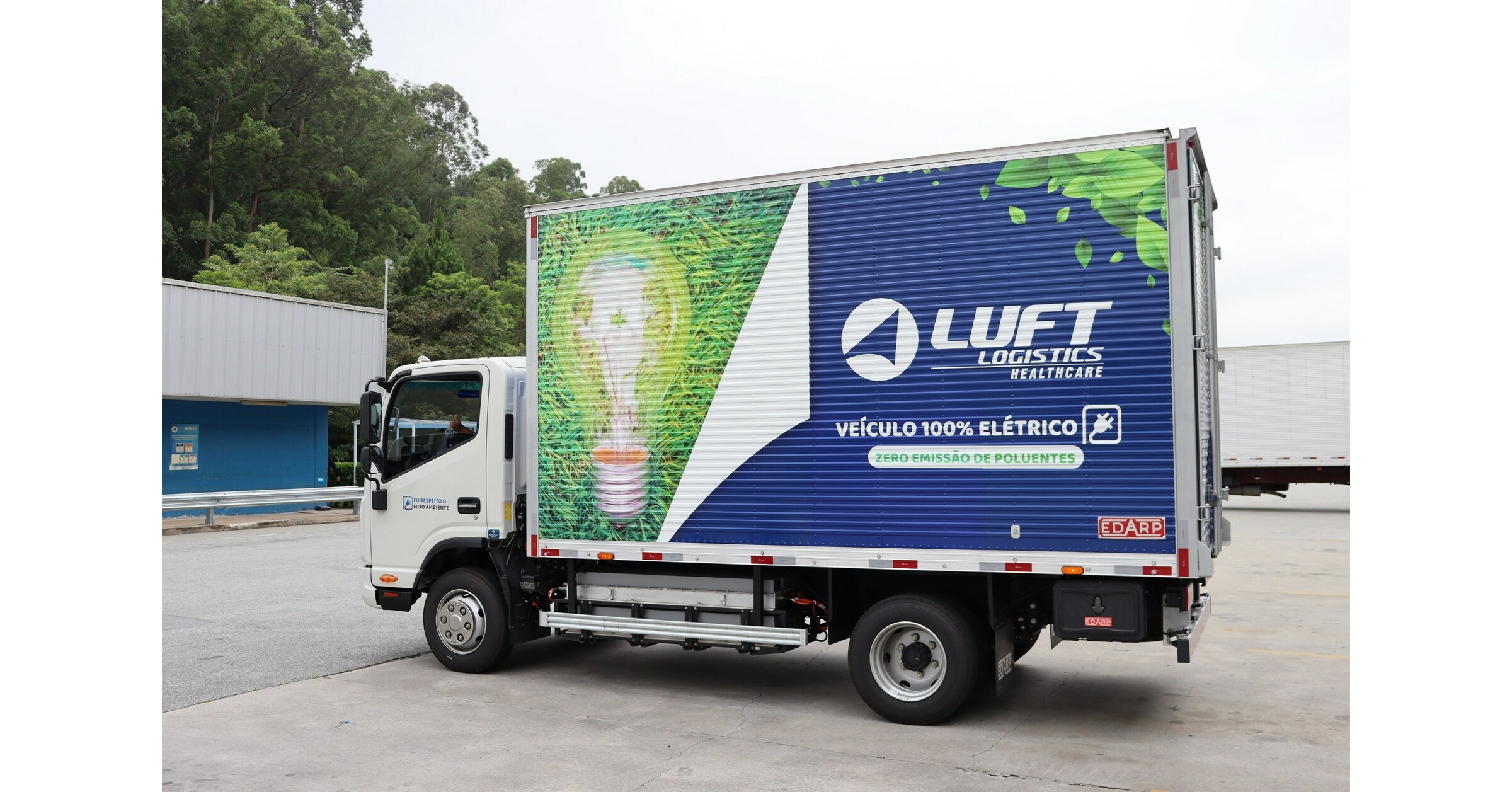 Luft Logistics inicia operações com caminhão 100% elétrico