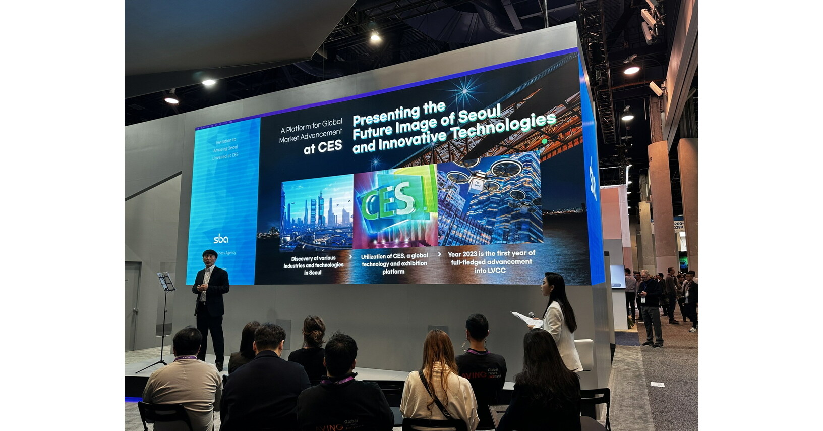 Seoul Business Agency (SBA) Presents "Tech Hub Seoul" Vision in CES ...