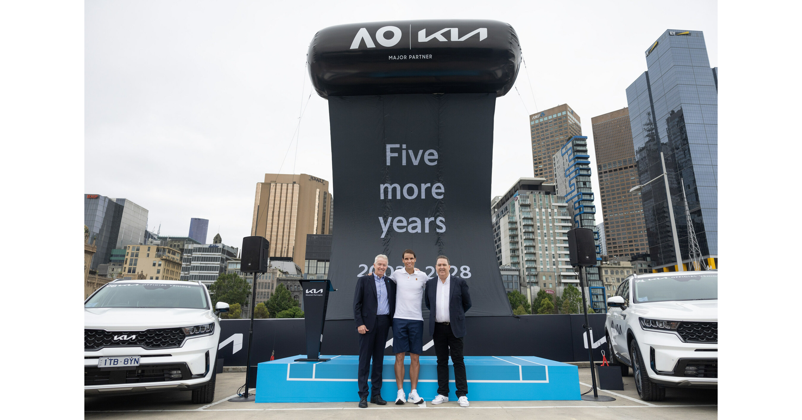 Kia extends Australian Open partnership to 2028