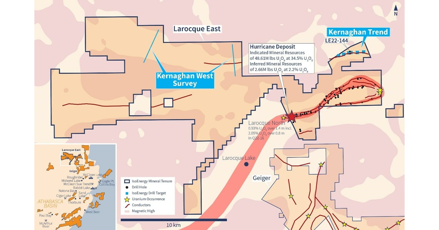 IsoEnergy Announces Winter 2023 Exploration Program