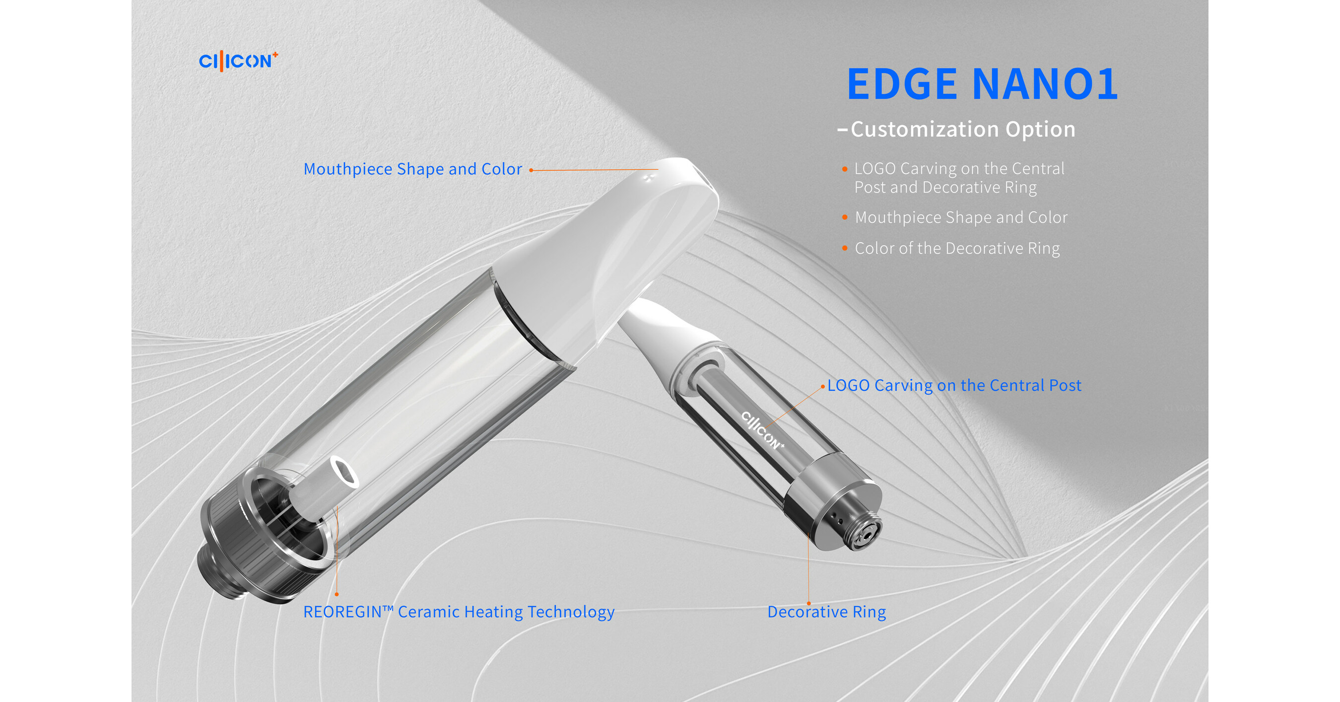 Cilicon Introduces the First 510 Cartridge - EDGE Nano1 with Reoregin ...