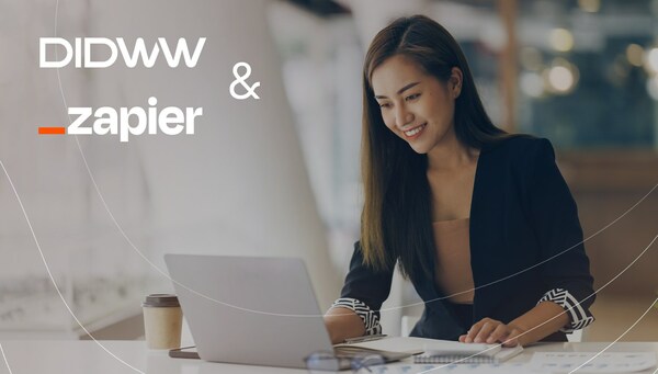 DIDWW integrates with Zapier to offer seamless connection to 5000 ...