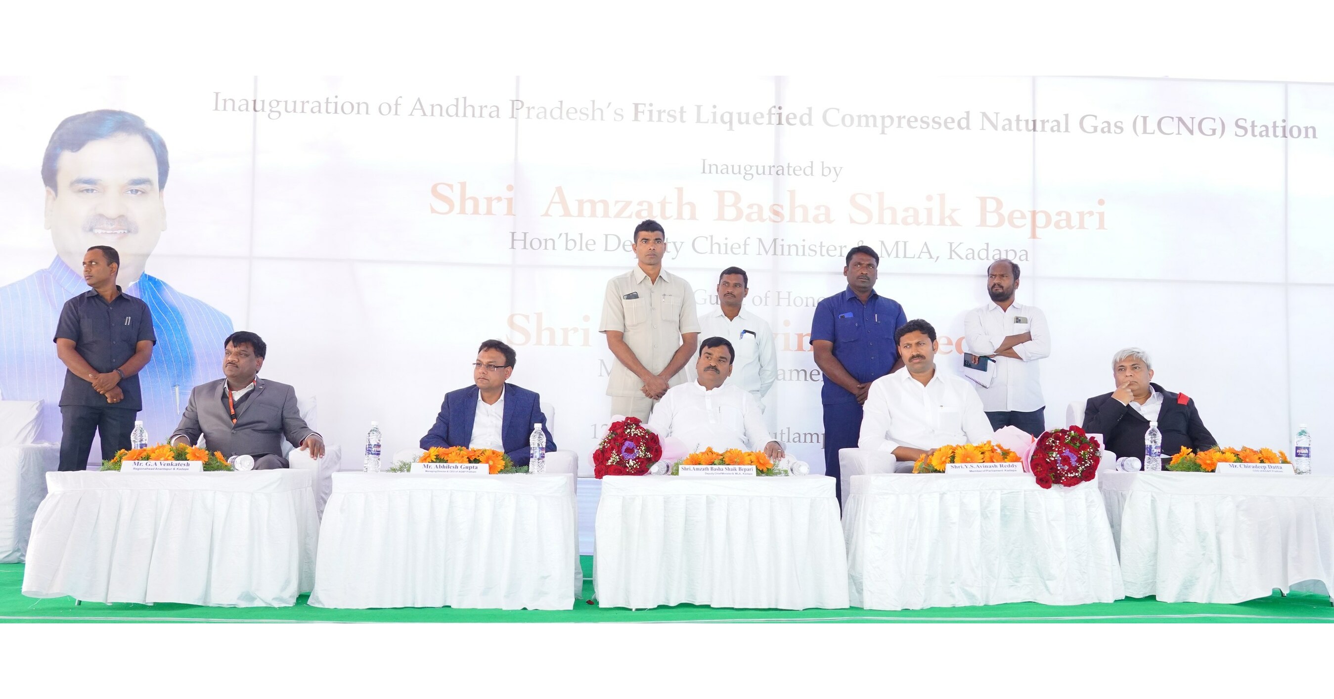 AG&P Pratham Launches Andhra Pradesh's First Liquified & Compressed ...