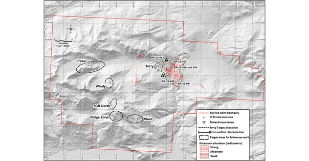 LIBERO COPPER EXTENDS THE TERRY PORPHYRY COPPER-GOLD DISCOVERY