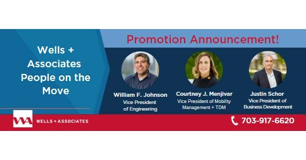 Wells + Associates Makes Changes in Leadership Roles