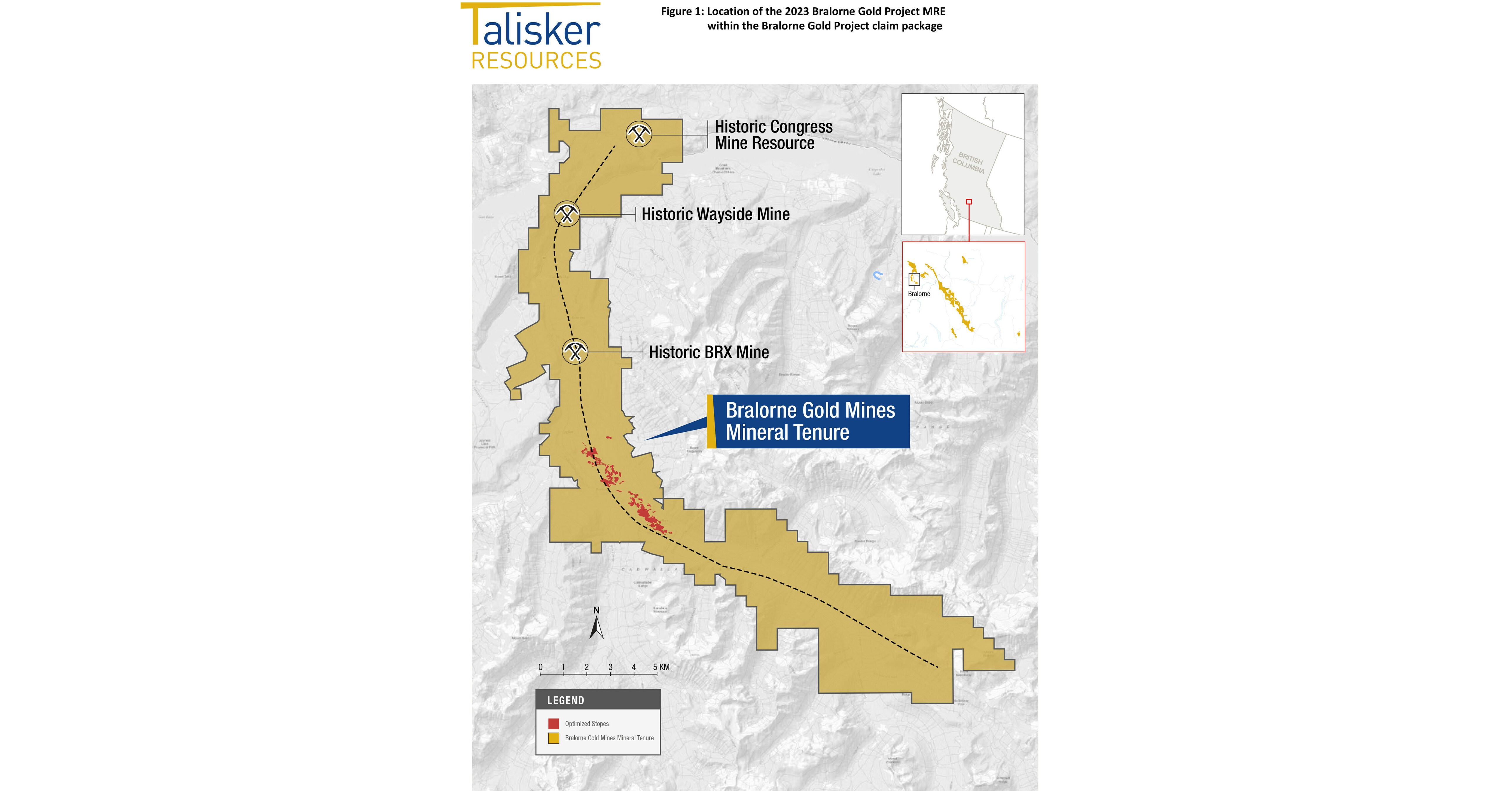 Talisker Delivers Inaugural Mineral Resource Estimate for the Bralorne ...