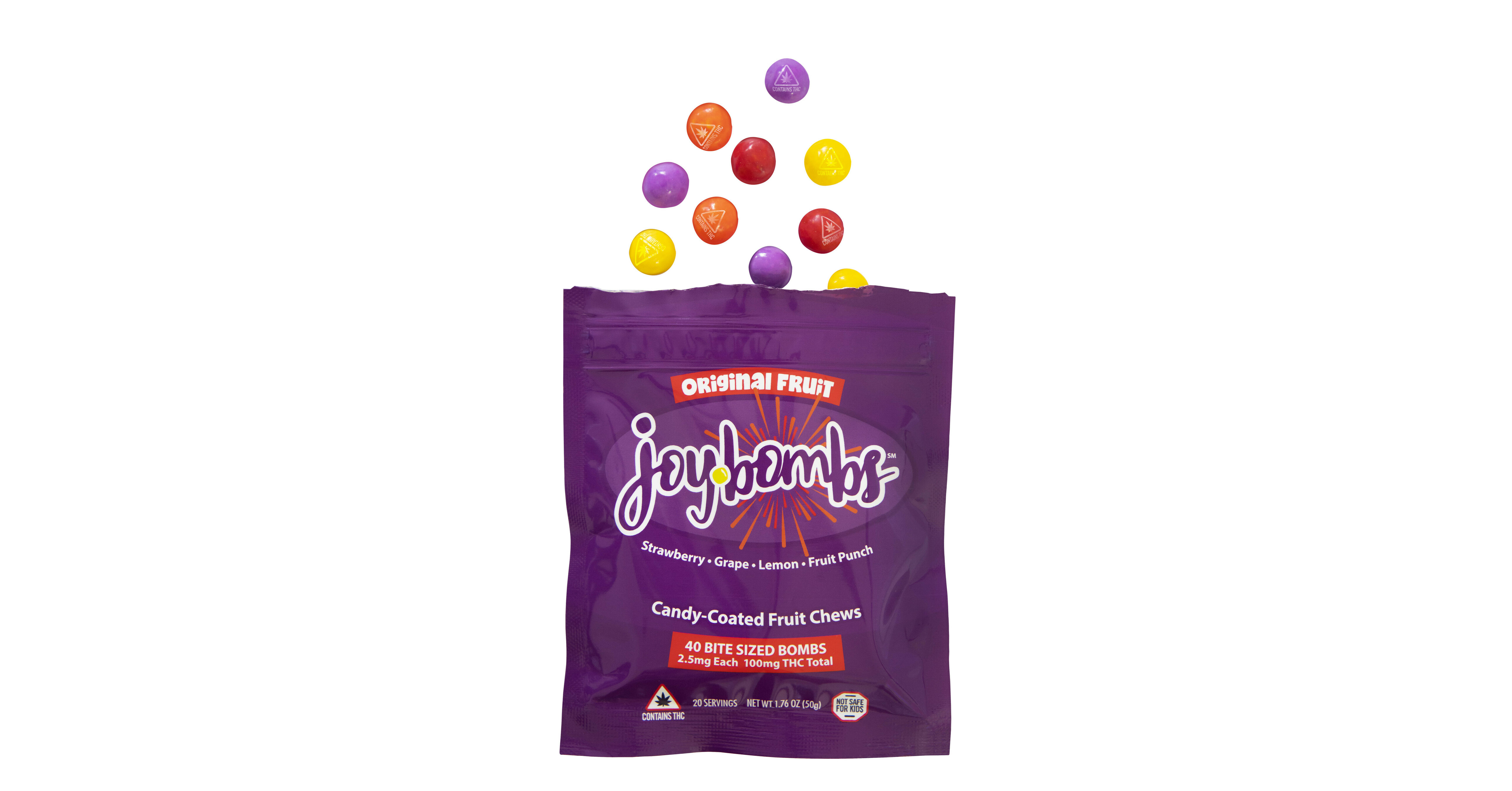 Root & Bloom and Joyibles Bring Joy Bombs Candy-Coated Fruit Chews to ...
