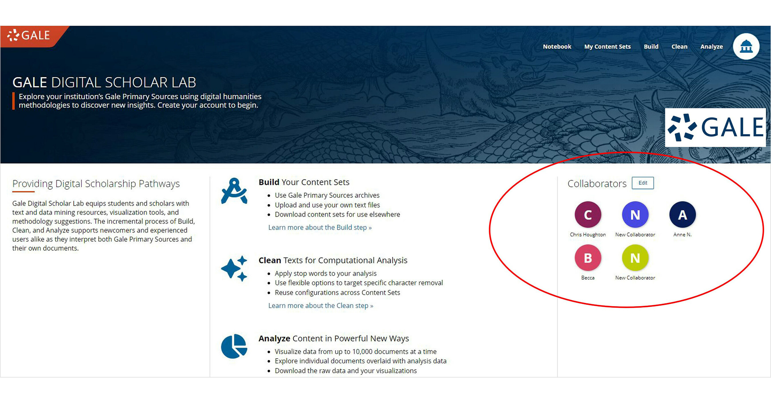 Gale Digital Scholar Lab Adds New Collaboration Feature to Support Digital Humanities Projects ...