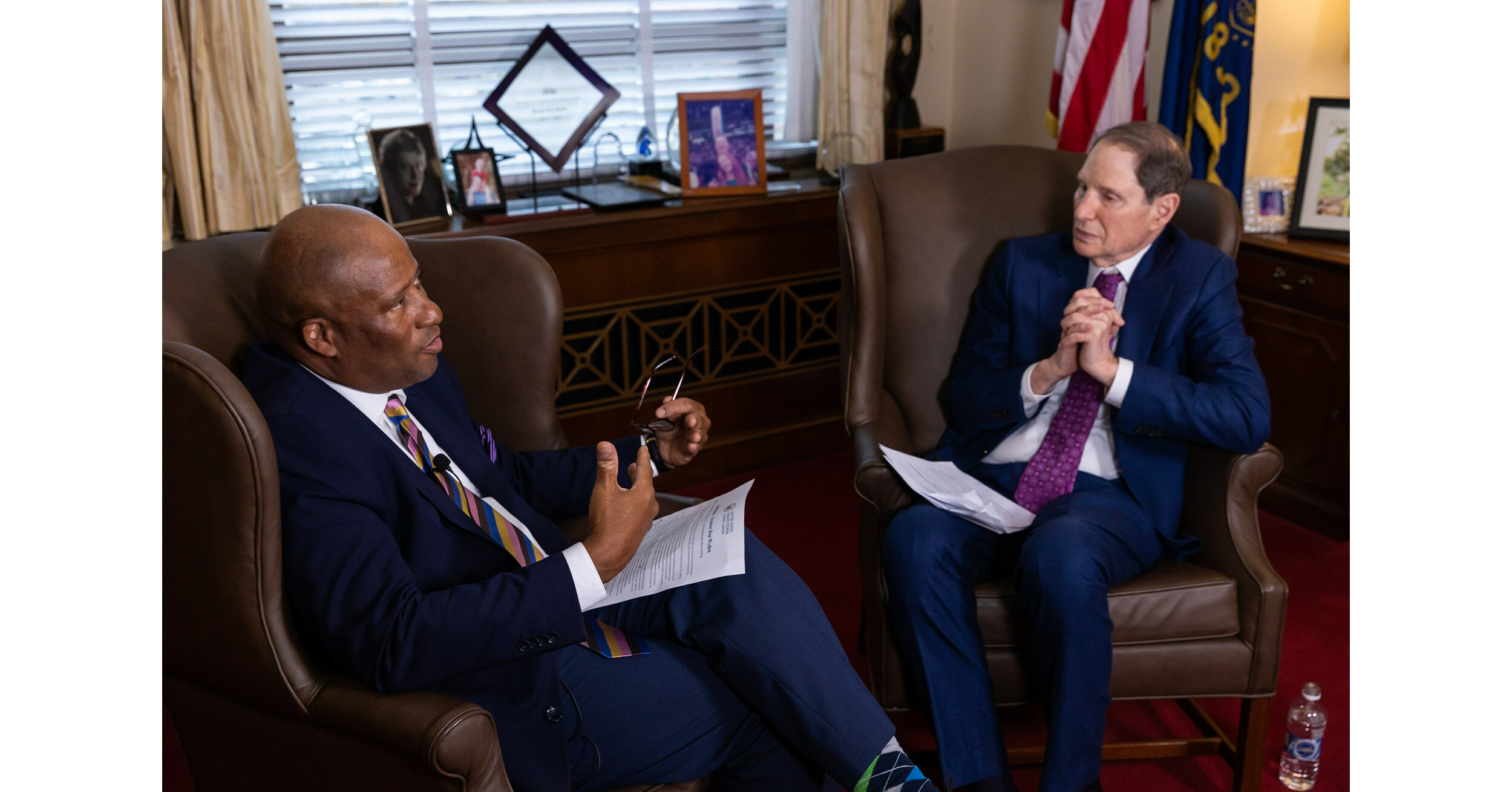 USSFCU CEO sits down with U.S. Senator Ron Wyden to discuss the passion ...