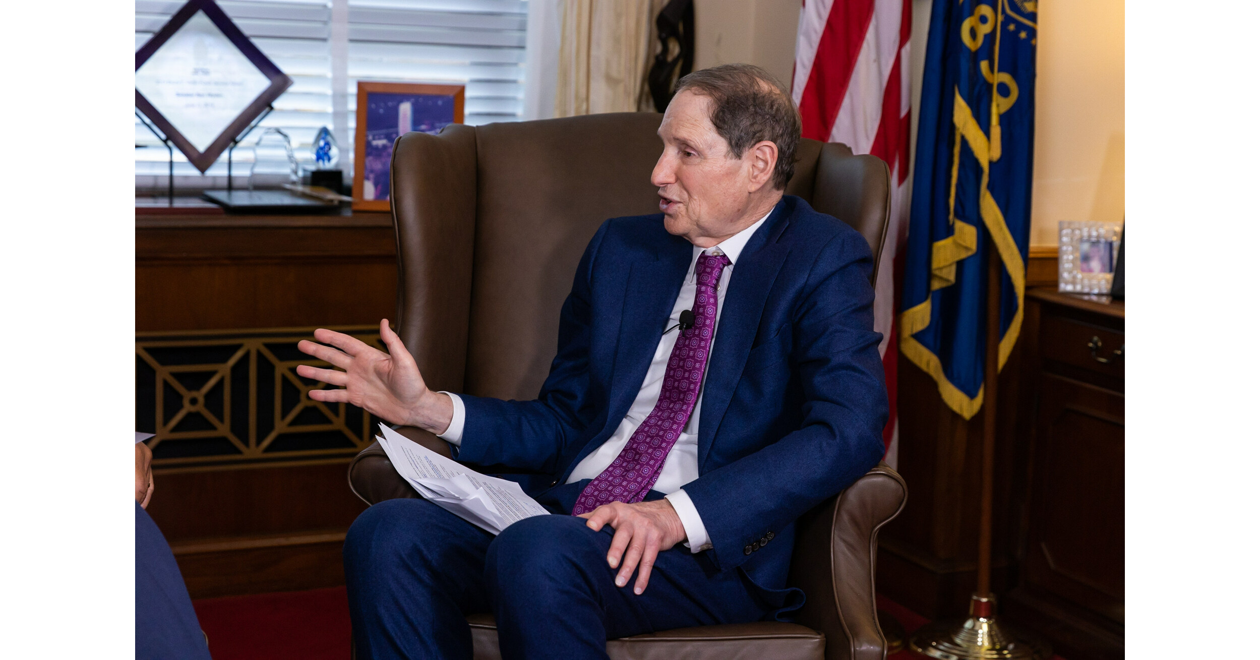 USSFCU CEO sits down with U.S. Senator Ron Wyden to discuss the passion ...