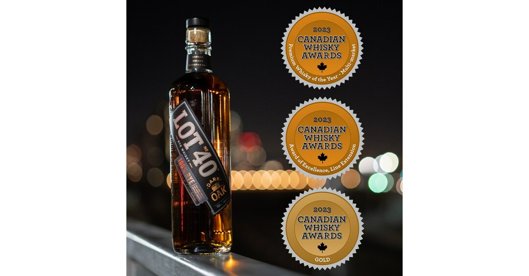 Corby's Premium Whiskies Win Big at the Canadian Whisky Awards