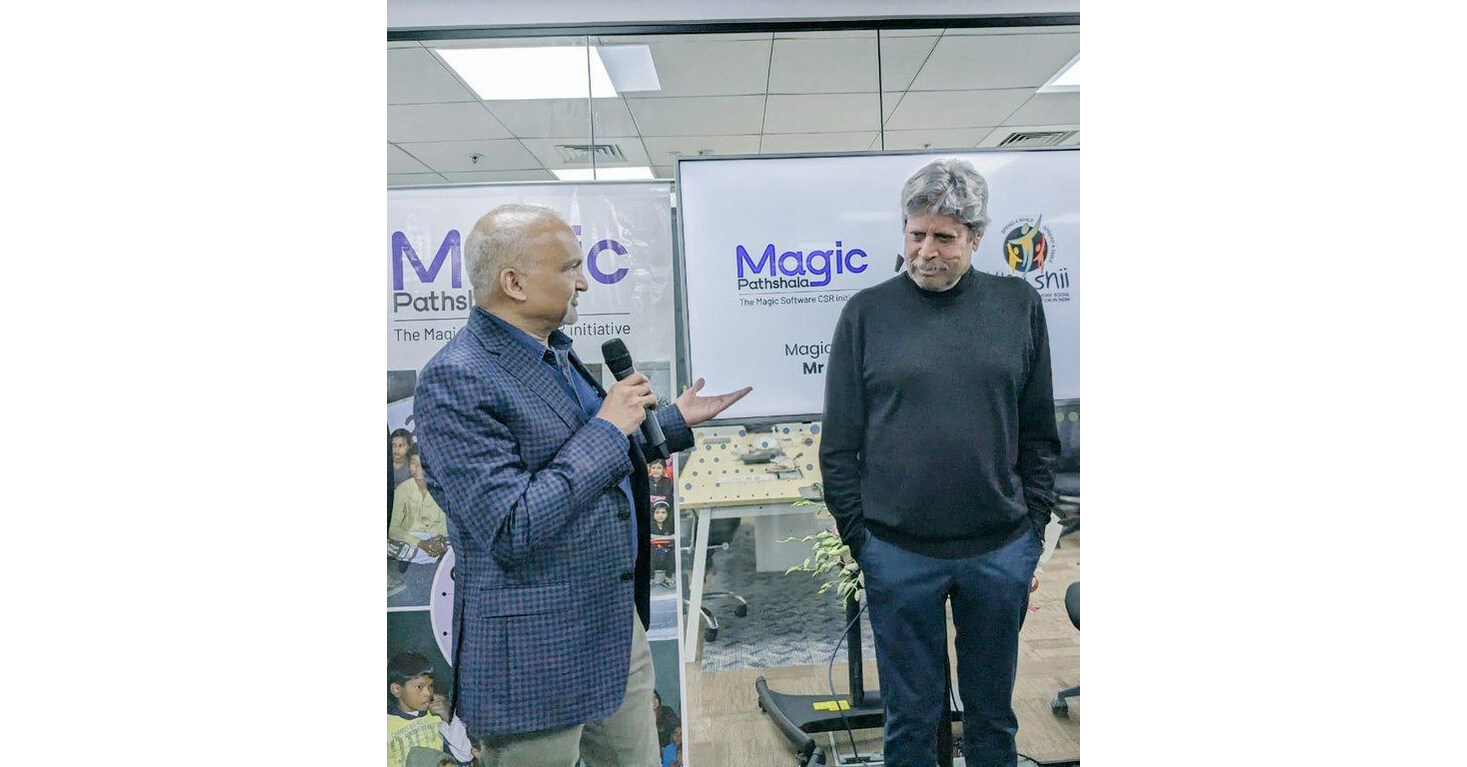 Magic Software's Magic Pathsala Announces Partnership with Kapil Dev's ...