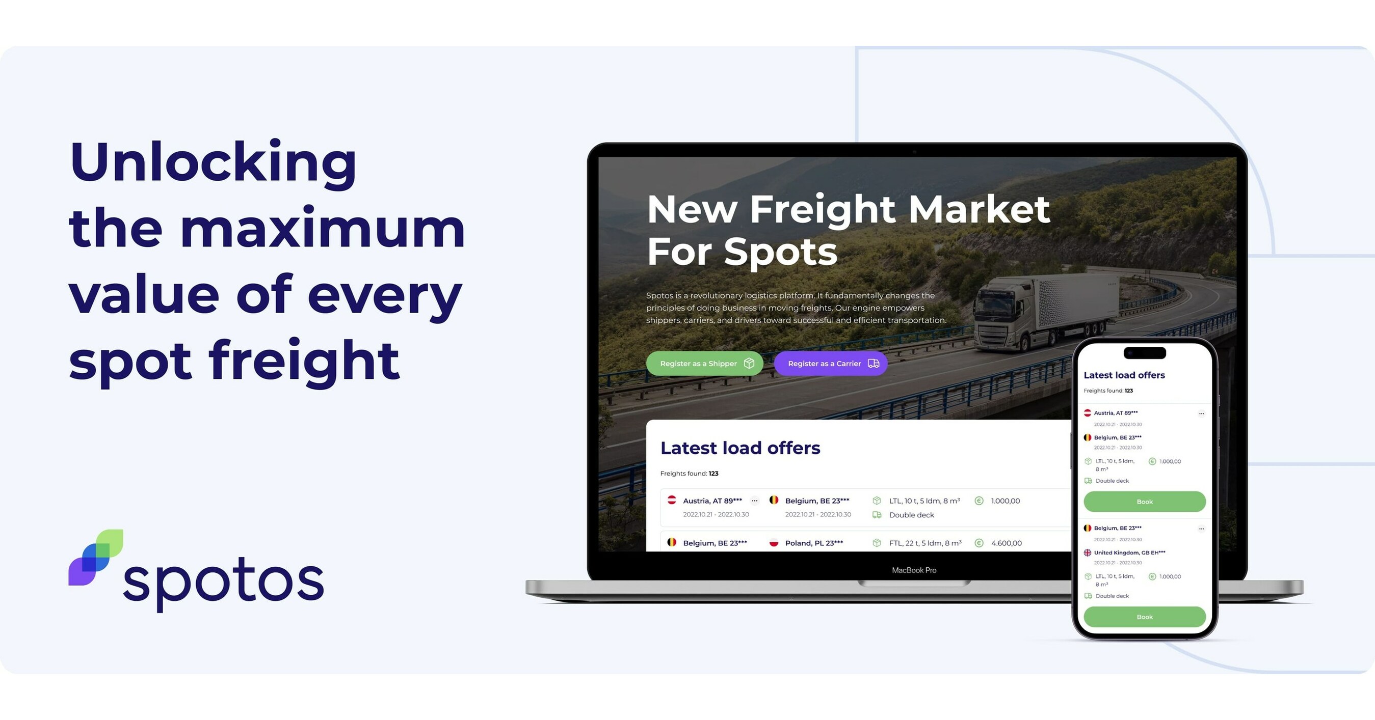Spotos Aims To Reinvent Logistics By Creating The New Spot Freight Market