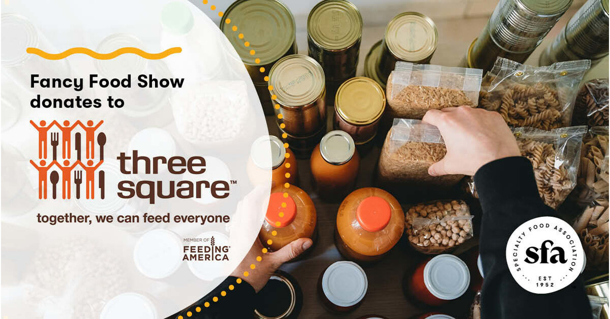 Specialty Food Association Winter Fancy Food Show Exhibitors Donate ...