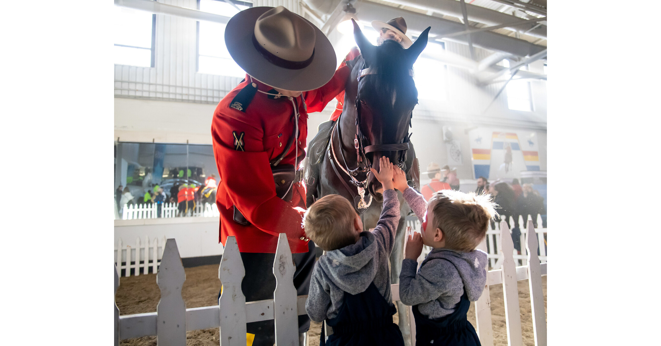 This Winterlude, the stable doors are open for the RCMP Musical Ride ...