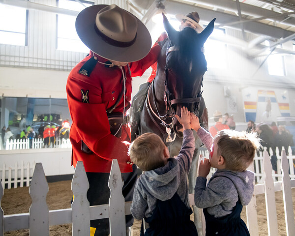 This Winterlude, the stable doors are open for the RCMP Musical Ride ...