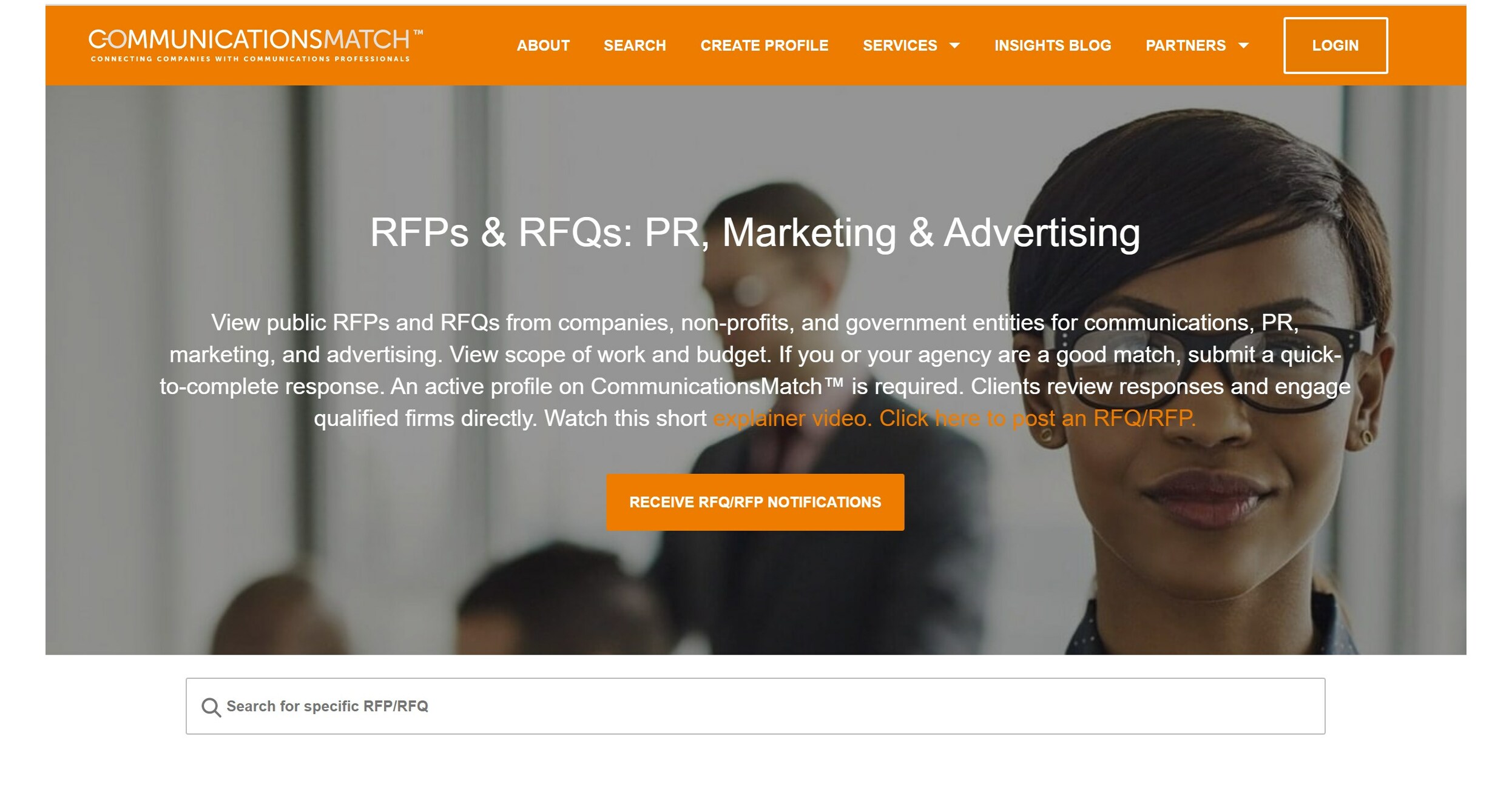 Public Relations RFPs: CommunicationsMatch™ Launches Public RFP Option ...