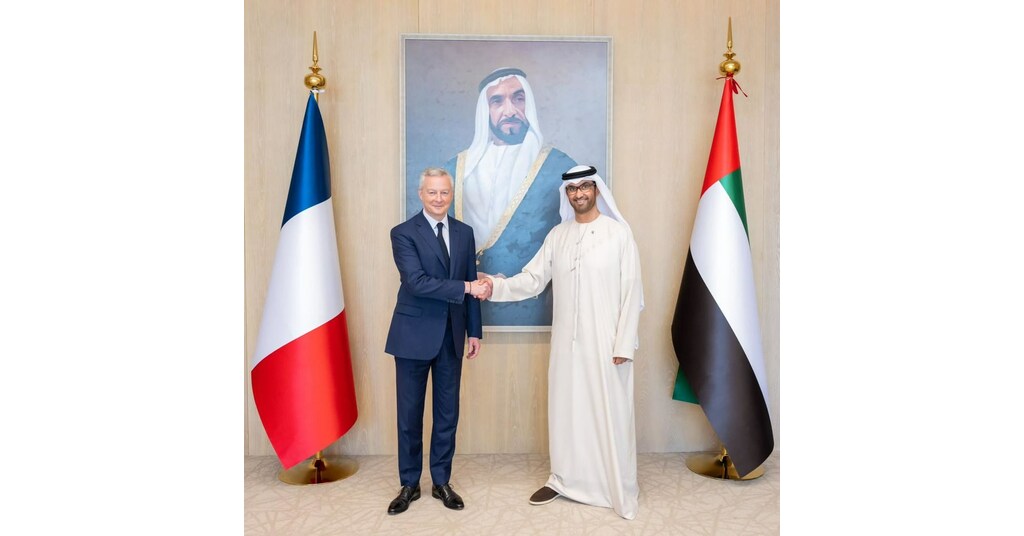 The UAE and France agree to form bilateral partnership to focus on the ...