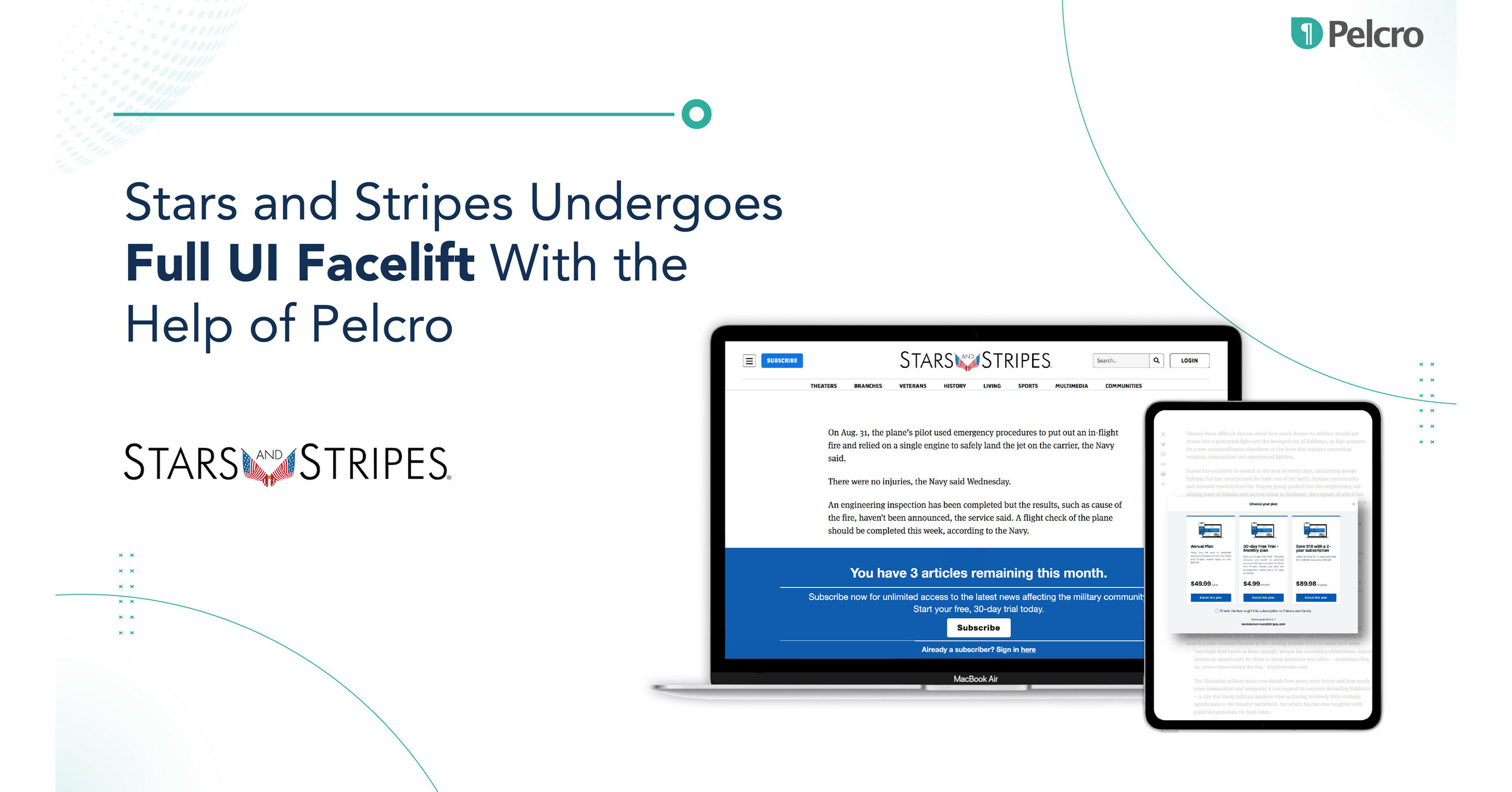 Stars and Stripes Undergoes Full UI Facelift With the Help of Pelcro