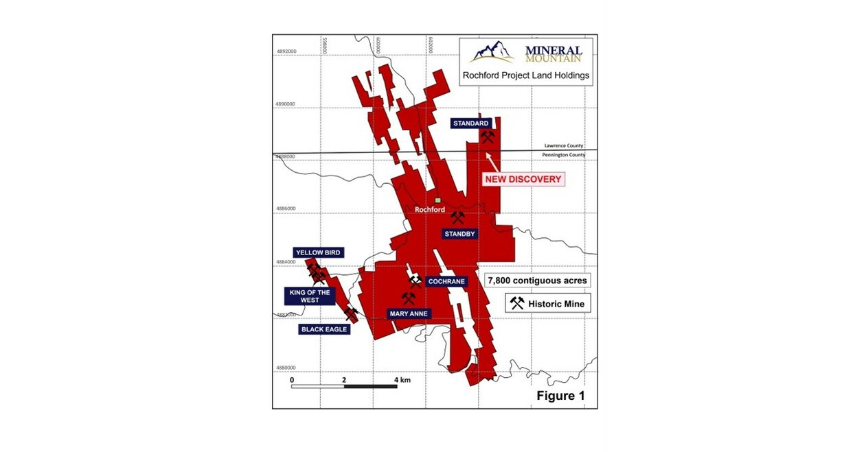 Mineral Mountain Reports New High-Grade Gold Discovery Rochford Project ...