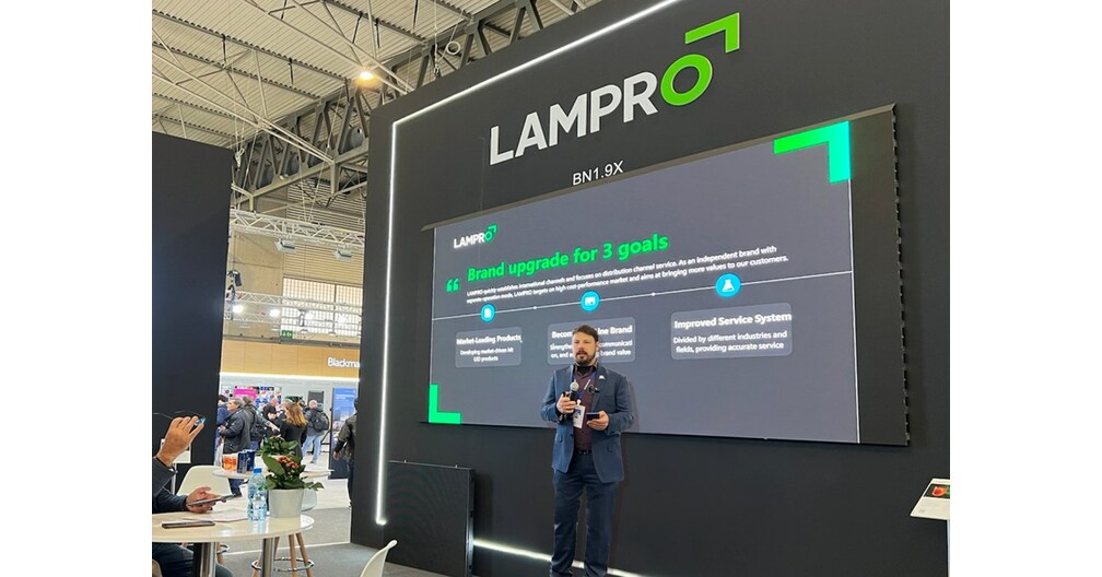 Unilumin Group launched brand-new LAMPRO at ISE 2023