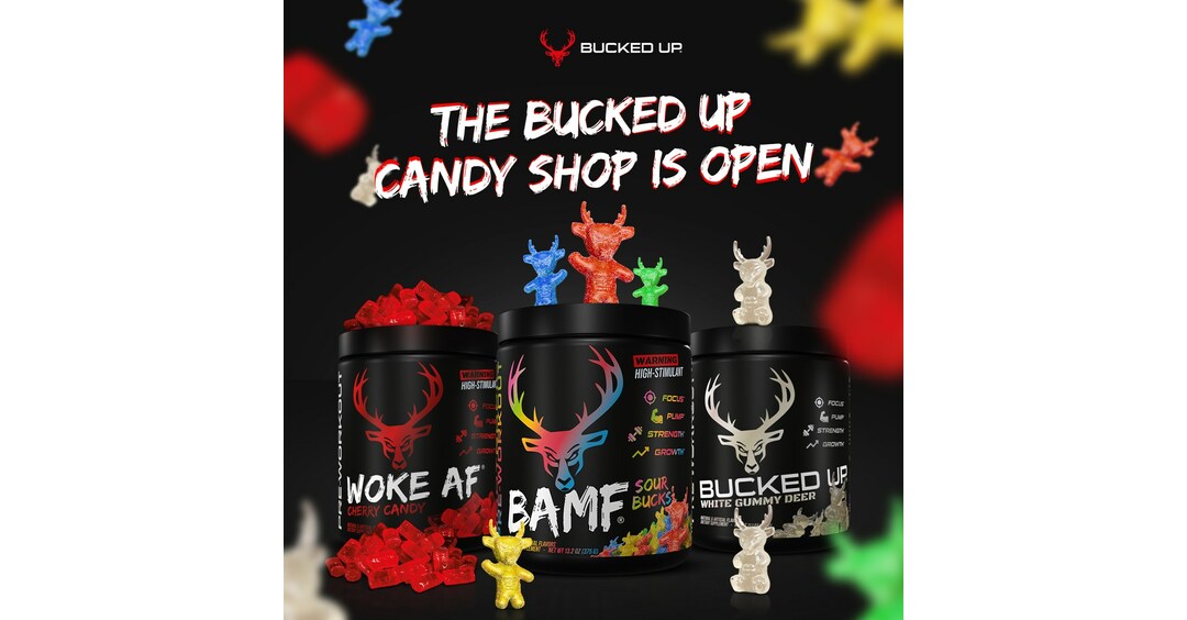 BUCKED UP TO DEBUT NEW NOSTALGIC CANDY FLAVORS