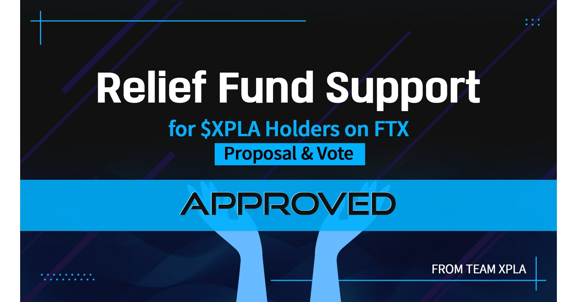 XPLA Governance Proposal Approved to Support Individual Holders with $XPLA Still on FTX Exchange