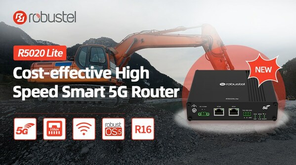 Robustel Release High Speed Smart 5G Router R5020 Lite