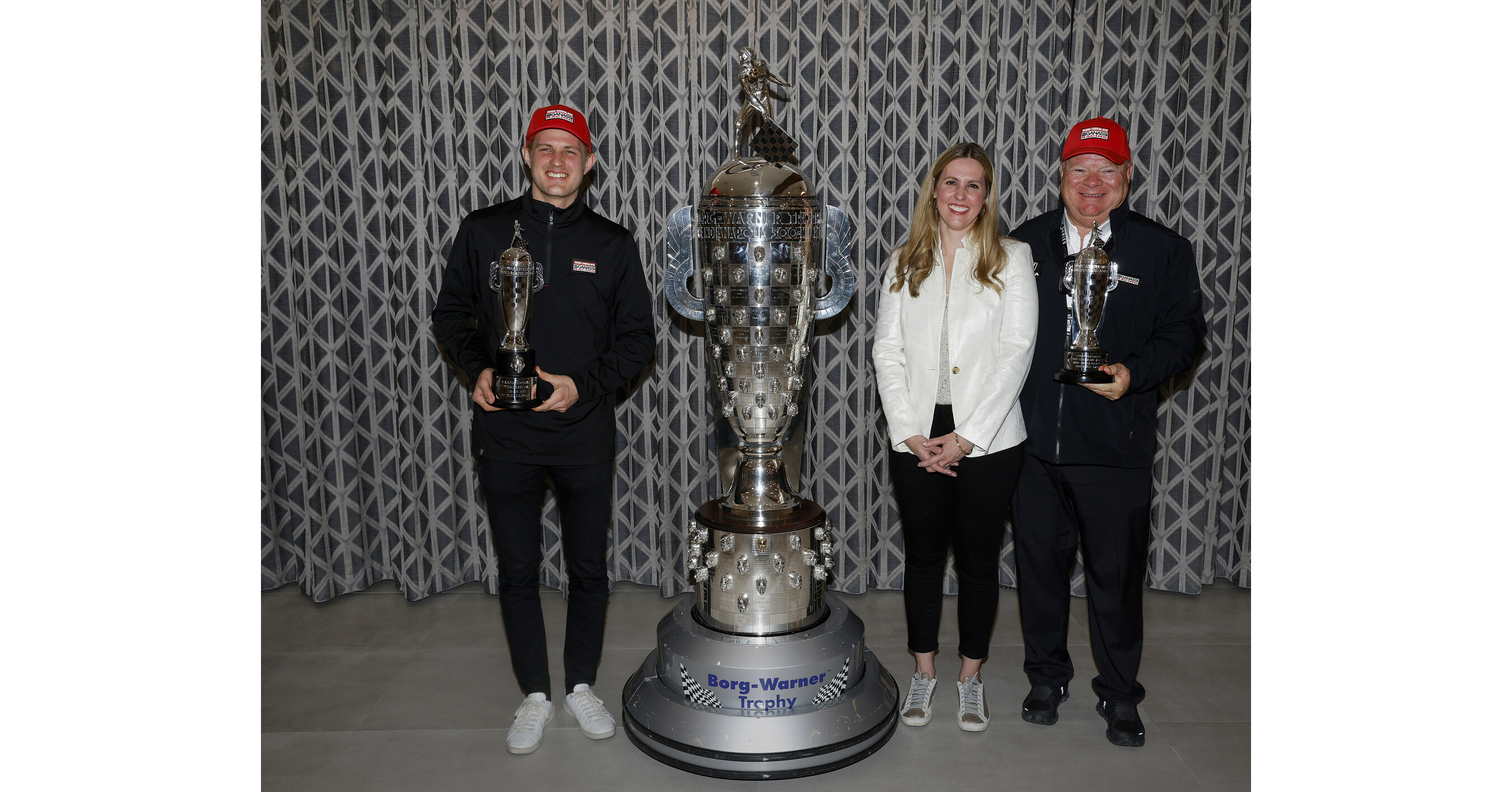 BorgWarner Awards Baby Borg Trophy to 2022 Indianapolis 500 Winner ...