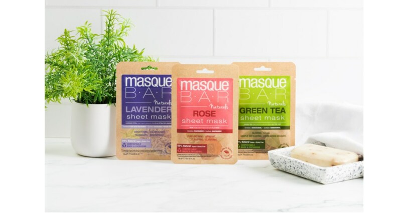 Masque BAR introduces first of its kind compostable sheet masks