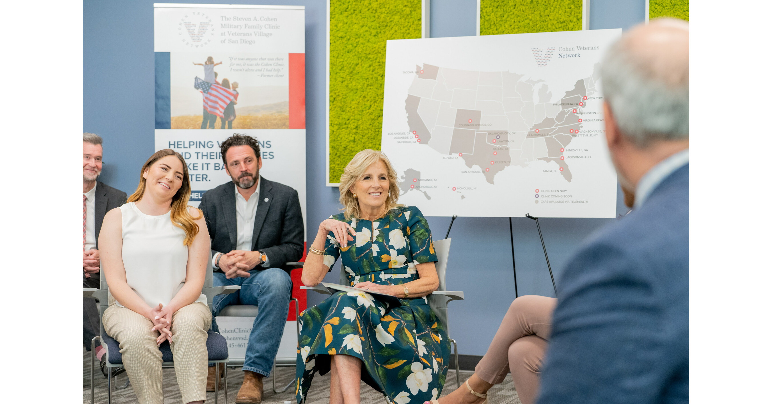 Cohen Veterans Network Welcomes First Lady Jill Biden at the Cohen ...