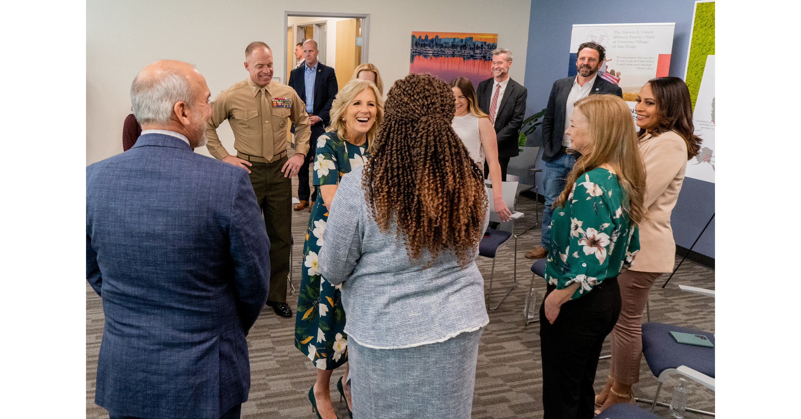 Cohen Veterans Network Welcomes First Lady Jill Biden at the Cohen ...