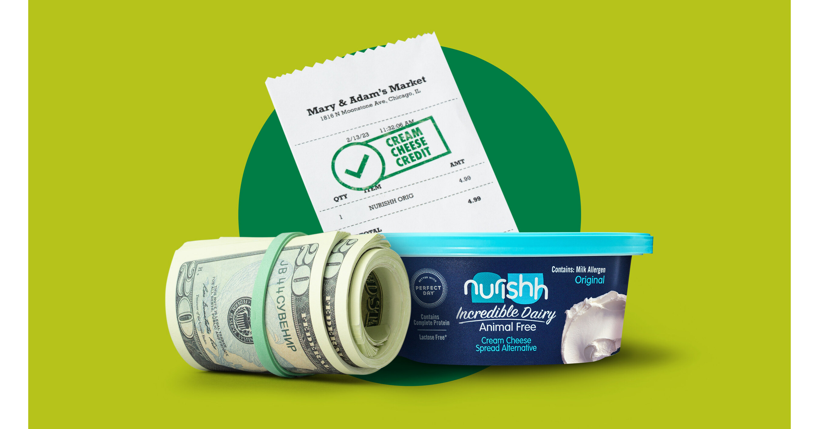 Nurishh Incredible Dairy Animal Free Cream Cheese Spread is Launching a Financial "Cream Cheese ...